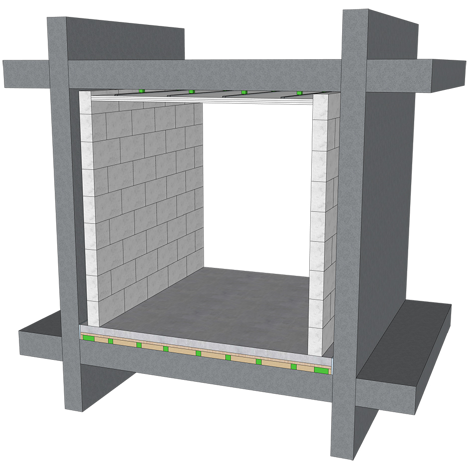 Doos-in-doos systeem ?| Perfecte akoestiek - Mavotrans BV